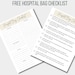 VISUAL BIRTH PLAN, Editable & Printable Natural Birth Preference Canva ...