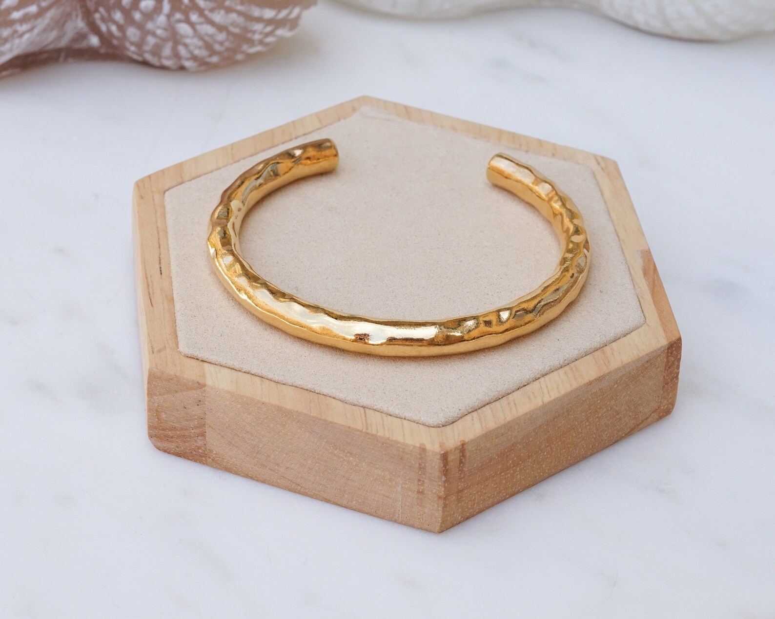 Gold Thick HAMMERED / SIMPLE SHINY Bold Cuff Bracelet - Etsy