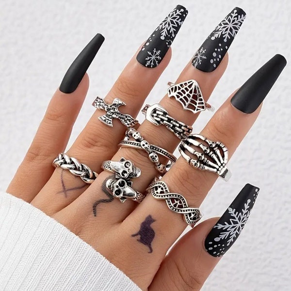 Nail Rings - Etsy