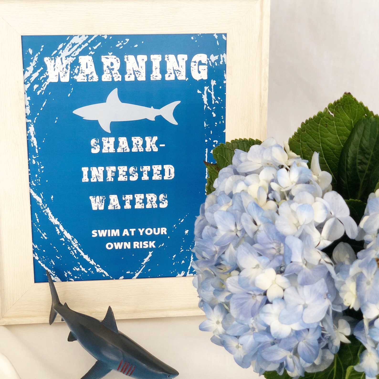 Shark Printable Kit INSTANT DOWNLOAD - Etsy