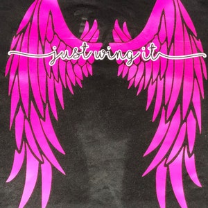 Just Wing It Svg, Jpeg, or Png Decal - Etsy