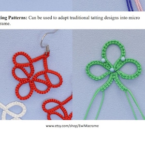 Micro Macrame Knots and Practical Applications PDF Guide - Etsy