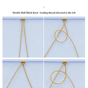 Daffodil Spring Flower DIY, Micro Macrame Flower Tutorial - PDF Digital Download, Over 250 ...