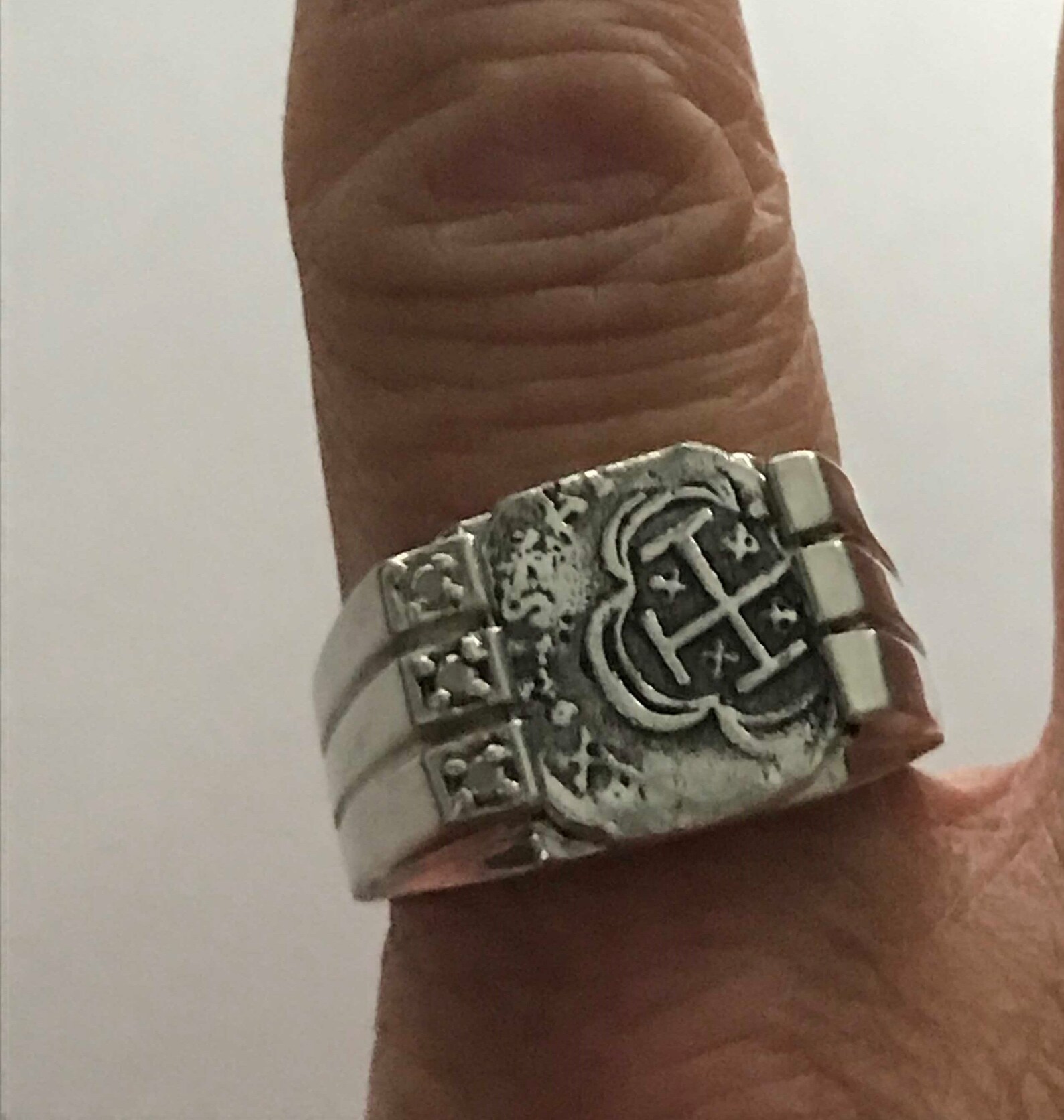 Atocha Coin Ring Sterling Silver Mens Ladies Treasure Jewelry - Etsy