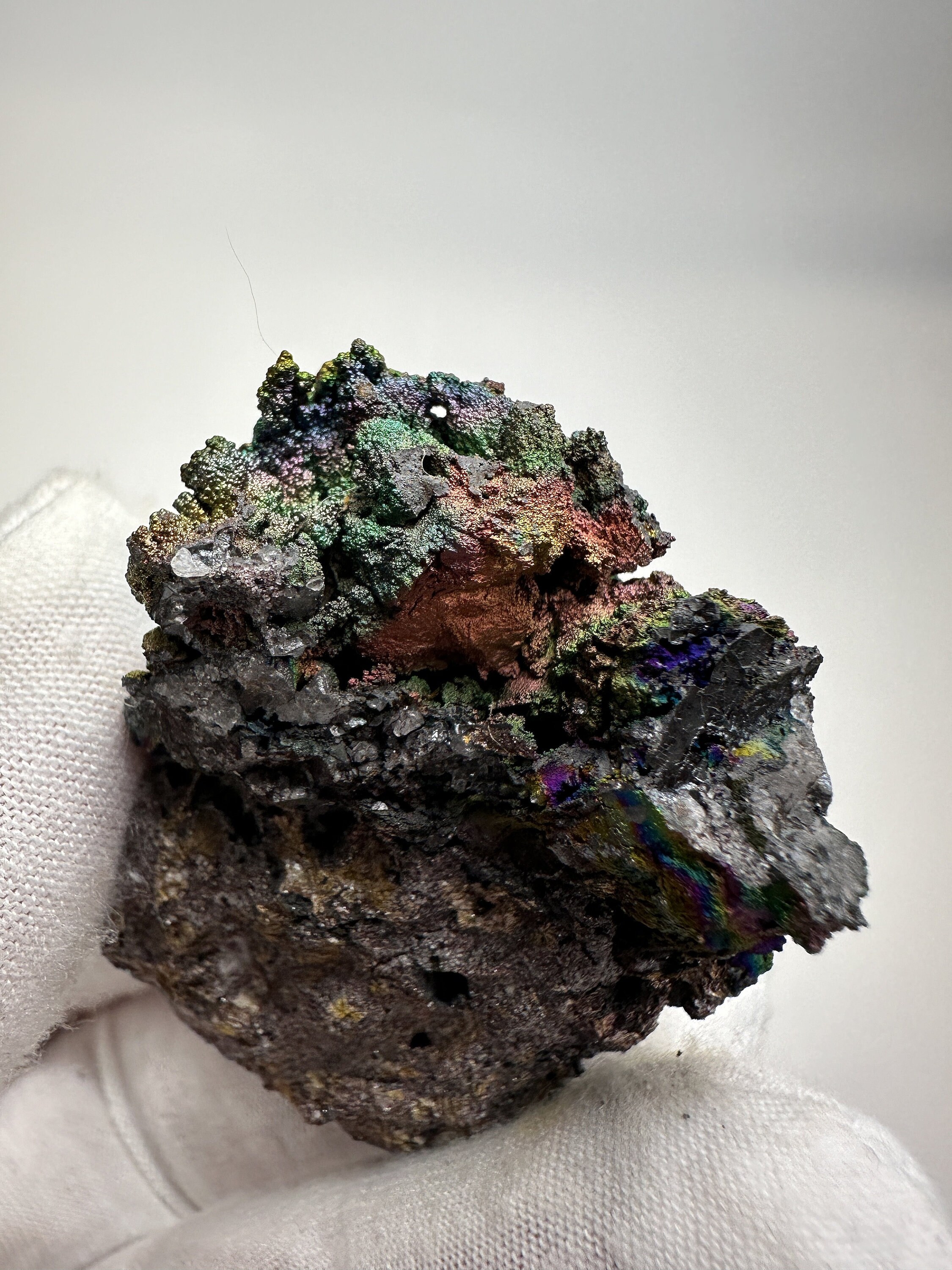 Bright RAINBOW Colors___rare IRIDESCENT Hematite__graves Mtn. - Etsy