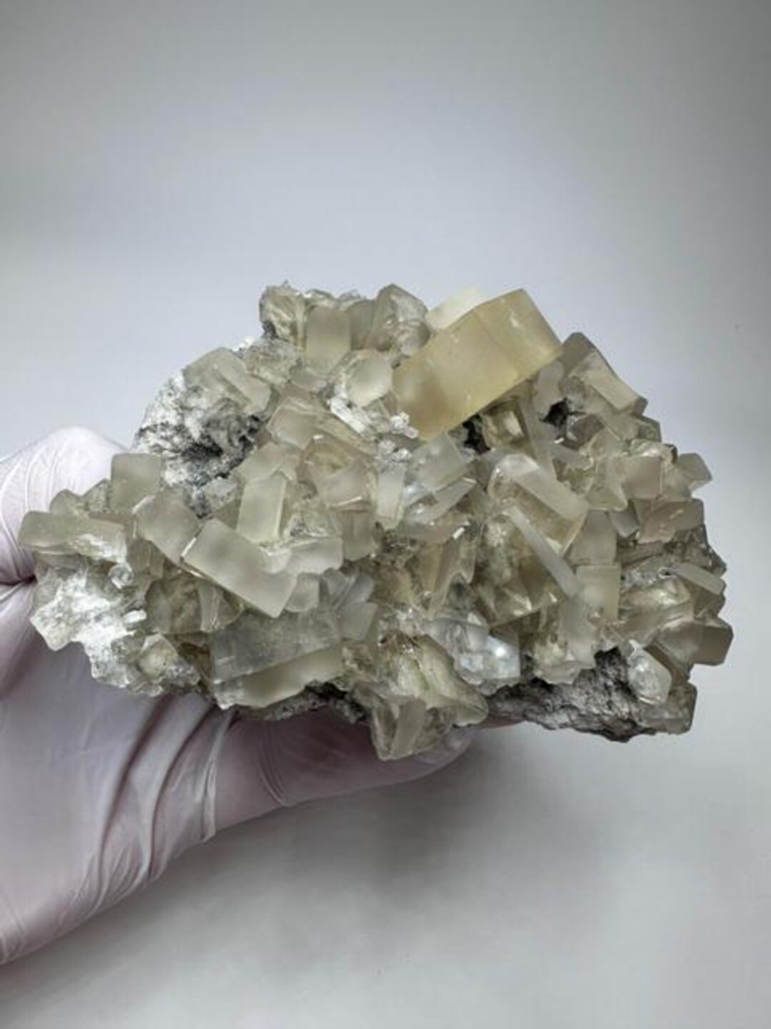 New Find__large Very Rare Barite Crystal Specimen___linwood Mine, Iowa ...