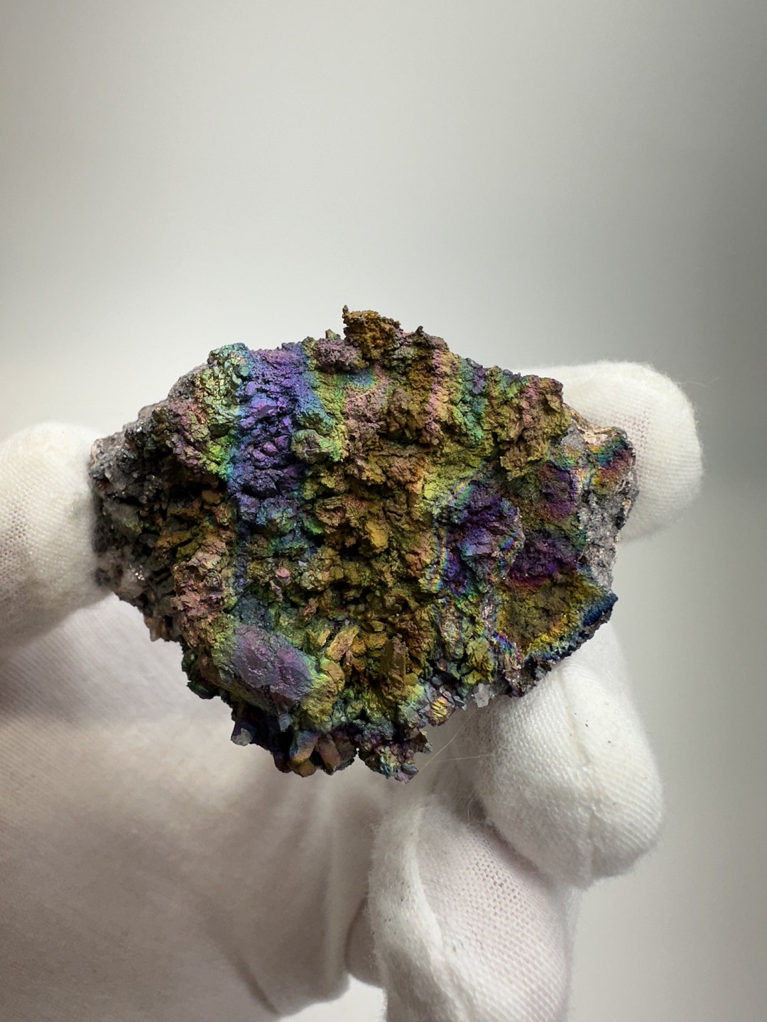 Bright RAINBOW Colors___rare IRIDESCENT Hematite__graves Mtn. - Etsy