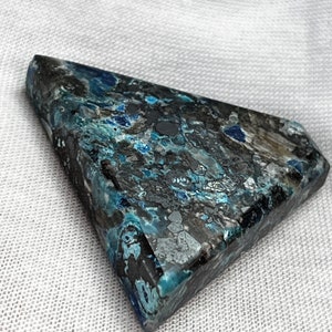 Incredibly Very RARE ( 74.5 Ct.) Polished Apache Gem Chrysocolla ...