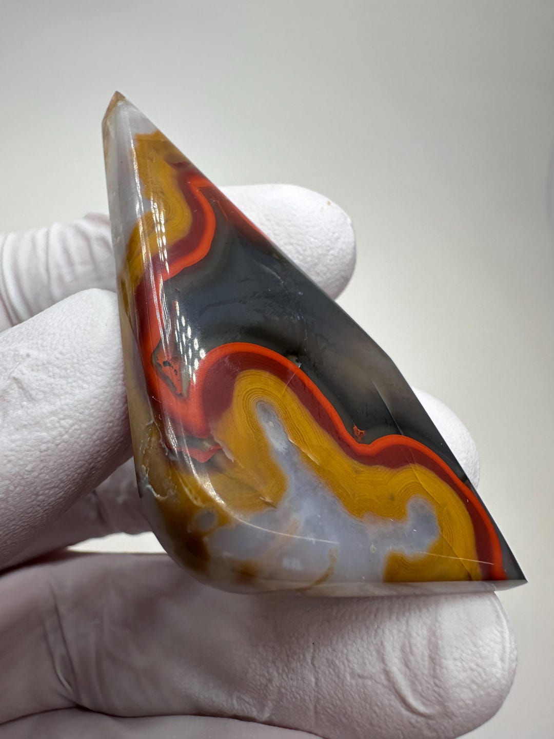 RARE ( 104 Ct. ) Kentucky Agate Designer Cabochon From Estill County ...