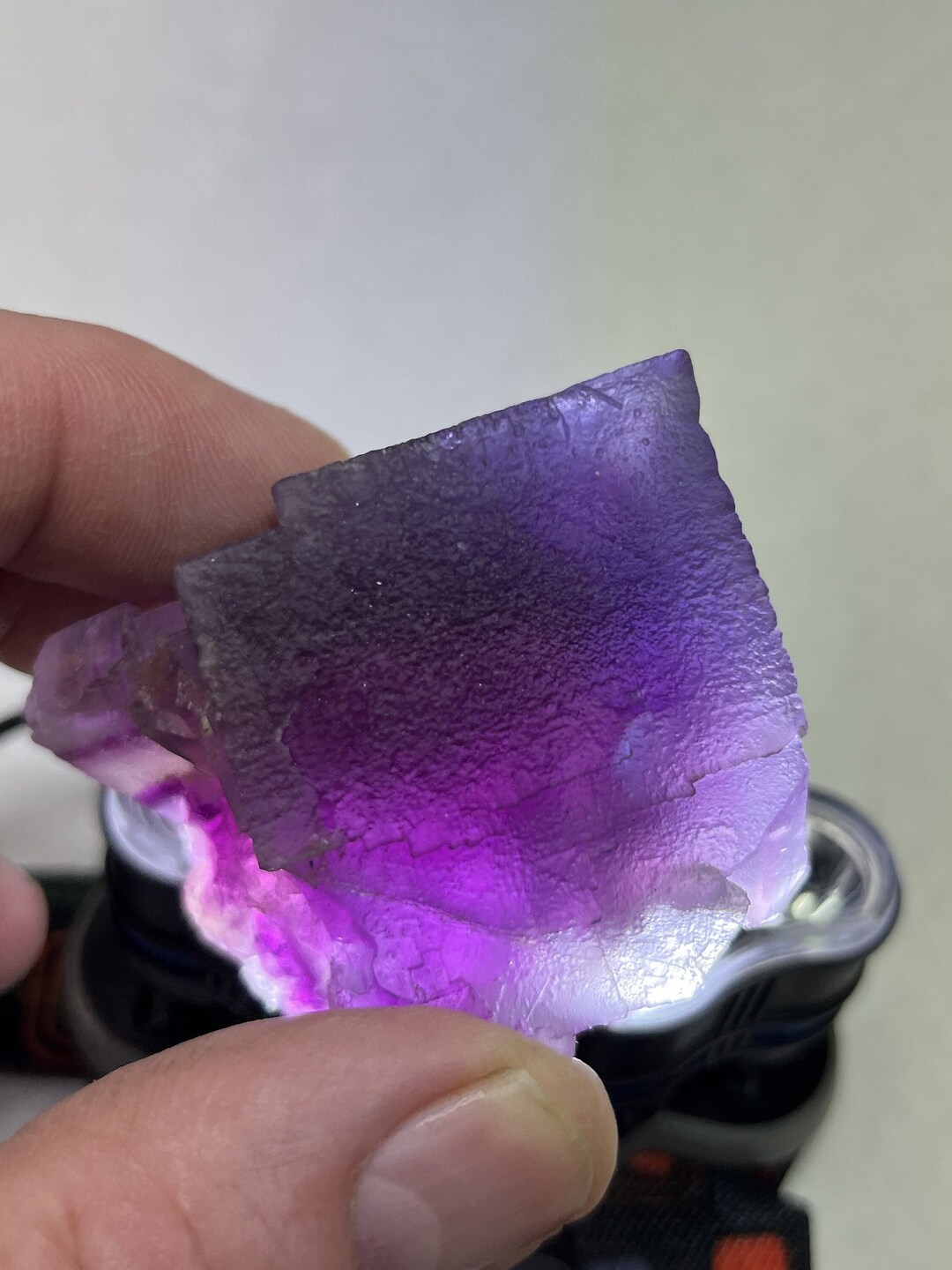 LARGE Clear Raspberry Fluorite Specimen Denton Mine, Hardin Co., IL - Etsy