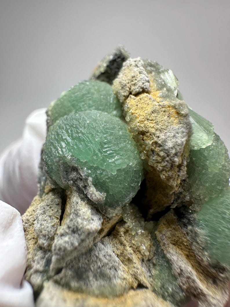 RARE Gemmy GREEN Wavellite Specimen From Mt. Ida, Arkansas - Etsy