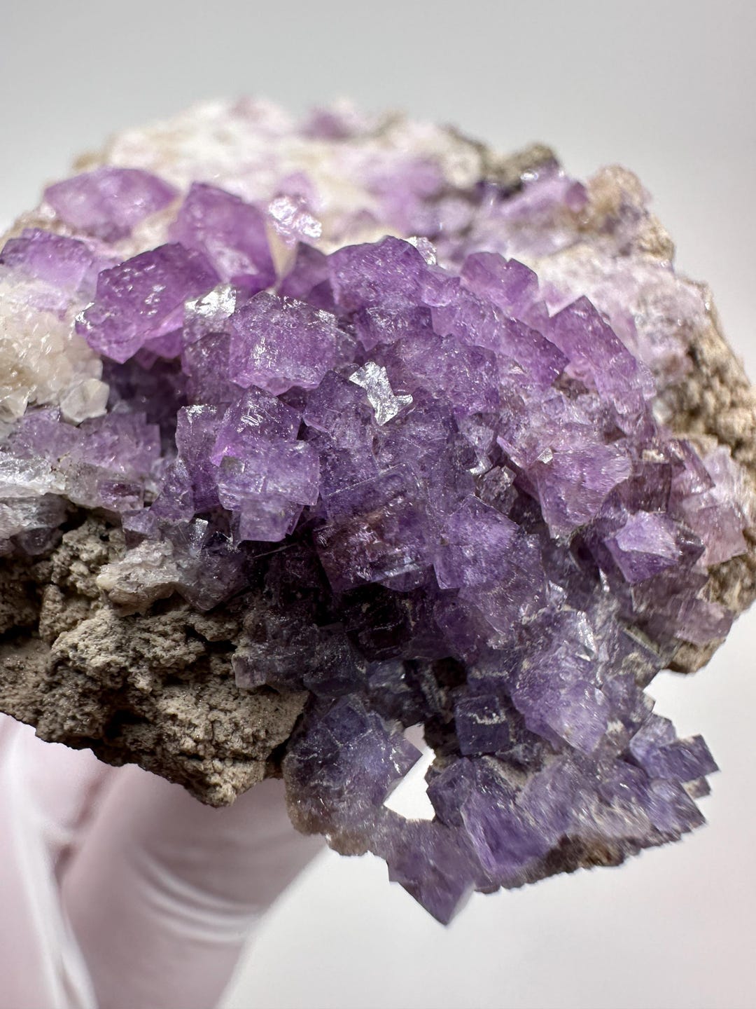 Very Rare Large FLUORITE AND CALCITE Marblehead Quarry, Ottawa County ...