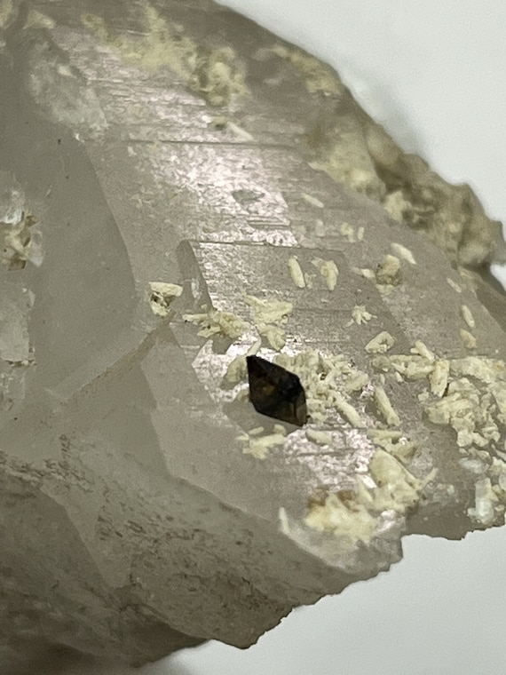 CLOSED LOCATION___VERY RARE Anatase on Quartz Crystal - Etsy