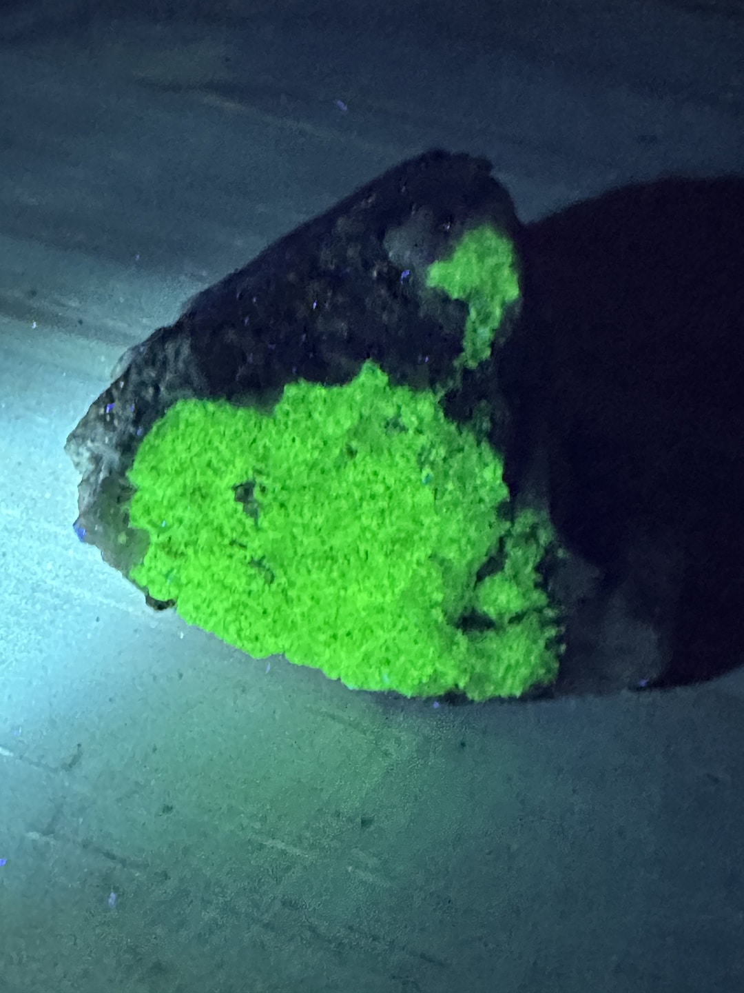 HIGHLY Fluorescent__large Rare Hyalite Opal Specimen From Chalk Mtn ...
