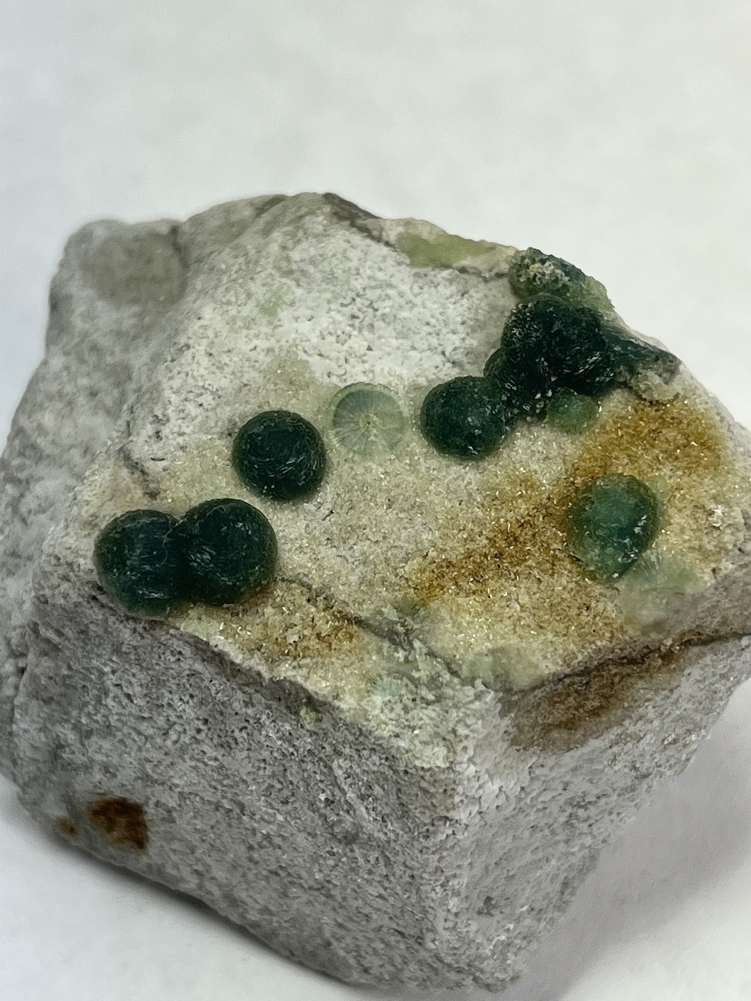 Rare GREEN Wavellite Specimen From Arkansas - Etsy