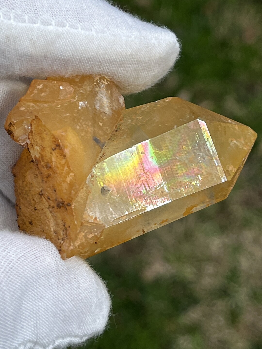 LARGE Beautiful Natural Solaris Arkansas Quartz Crystal Point - Etsy