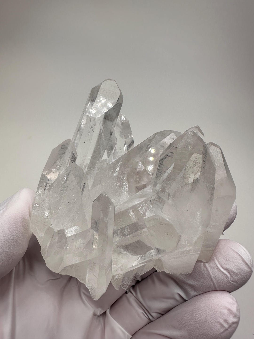Incredible Clear Display___large Arkansas Quartz Crystal Cluster - Etsy