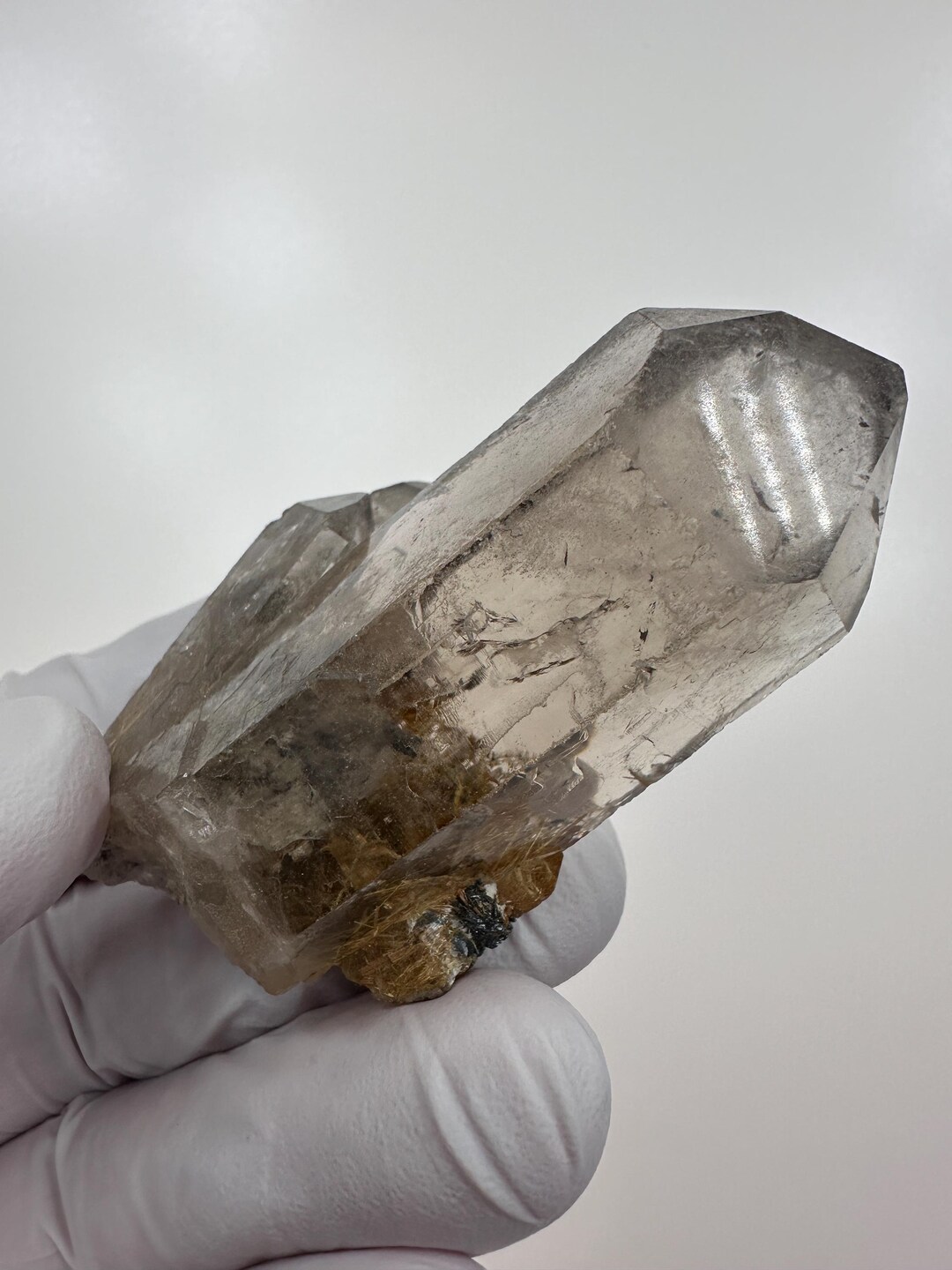 CLEAR Rutilated Quartz Crystal Cluster__serra Do Cabral Mtns., Brazil ...