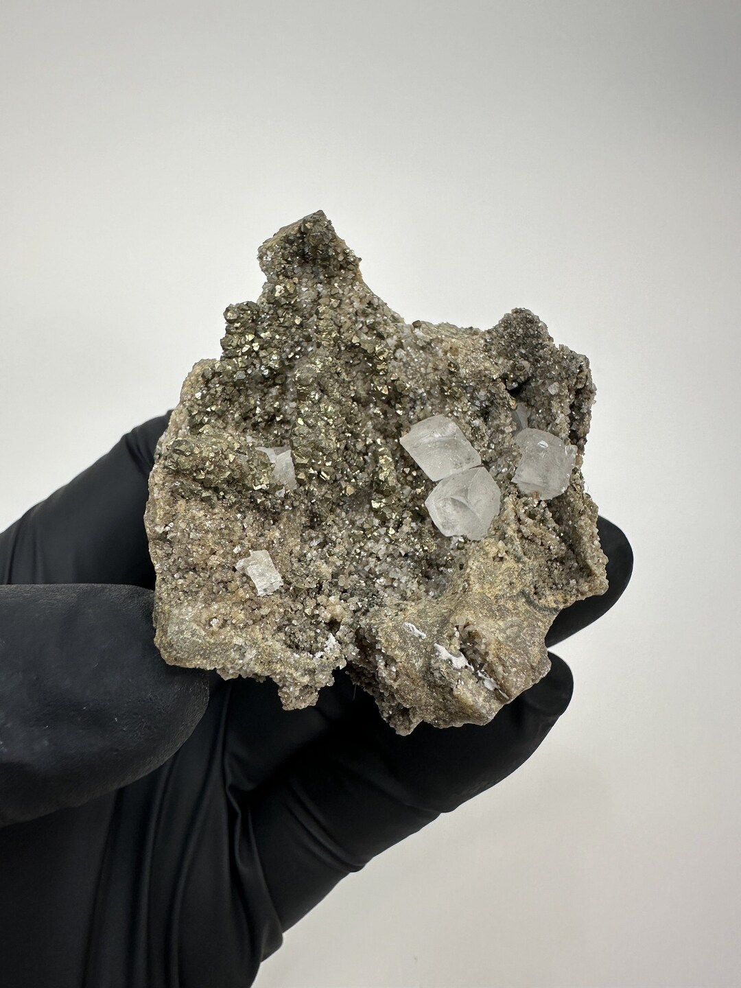 Large Rare Calcite & Marcasite Crystal Cluster-lafarge Quarry, Scott ...