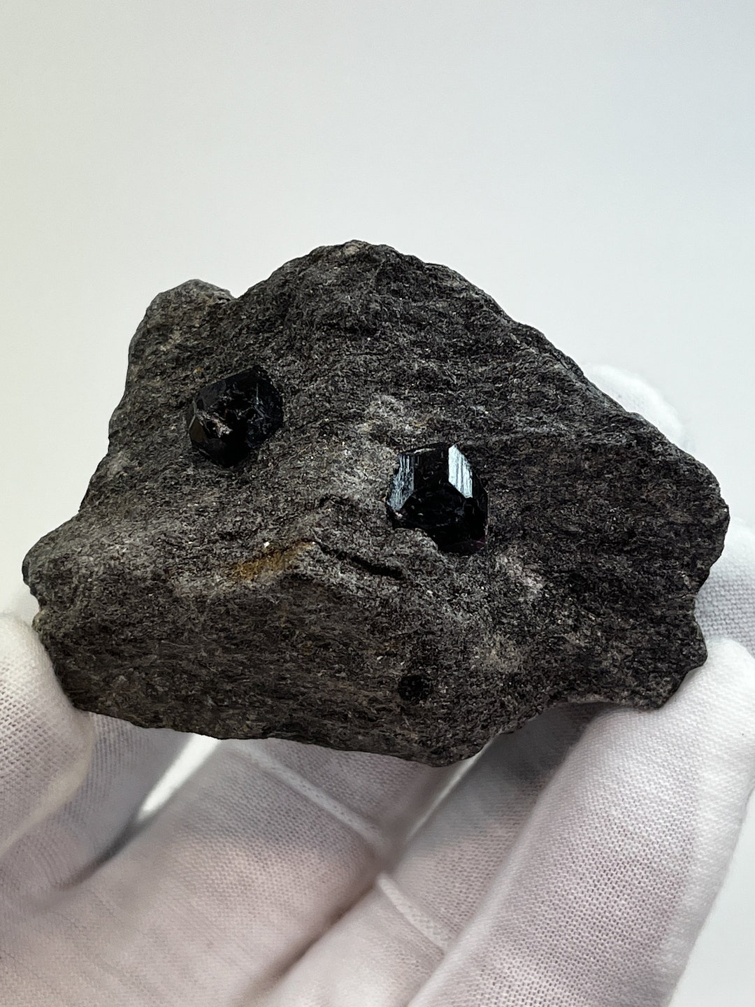 Gemmy Red Almandine Garnets in Matrix, Bella Vista Mine, Mitkof Island ...