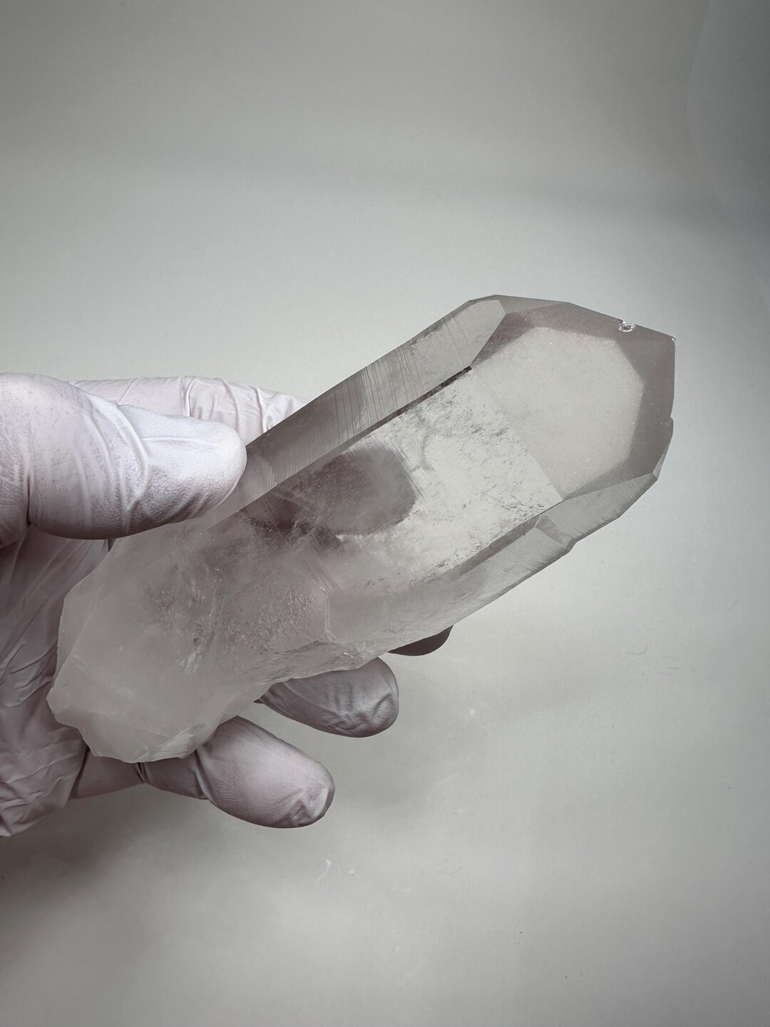 Record Keeper Dow__incredible 5 1/4 '' Tall Arkansas Quartz Crystal DOW ...