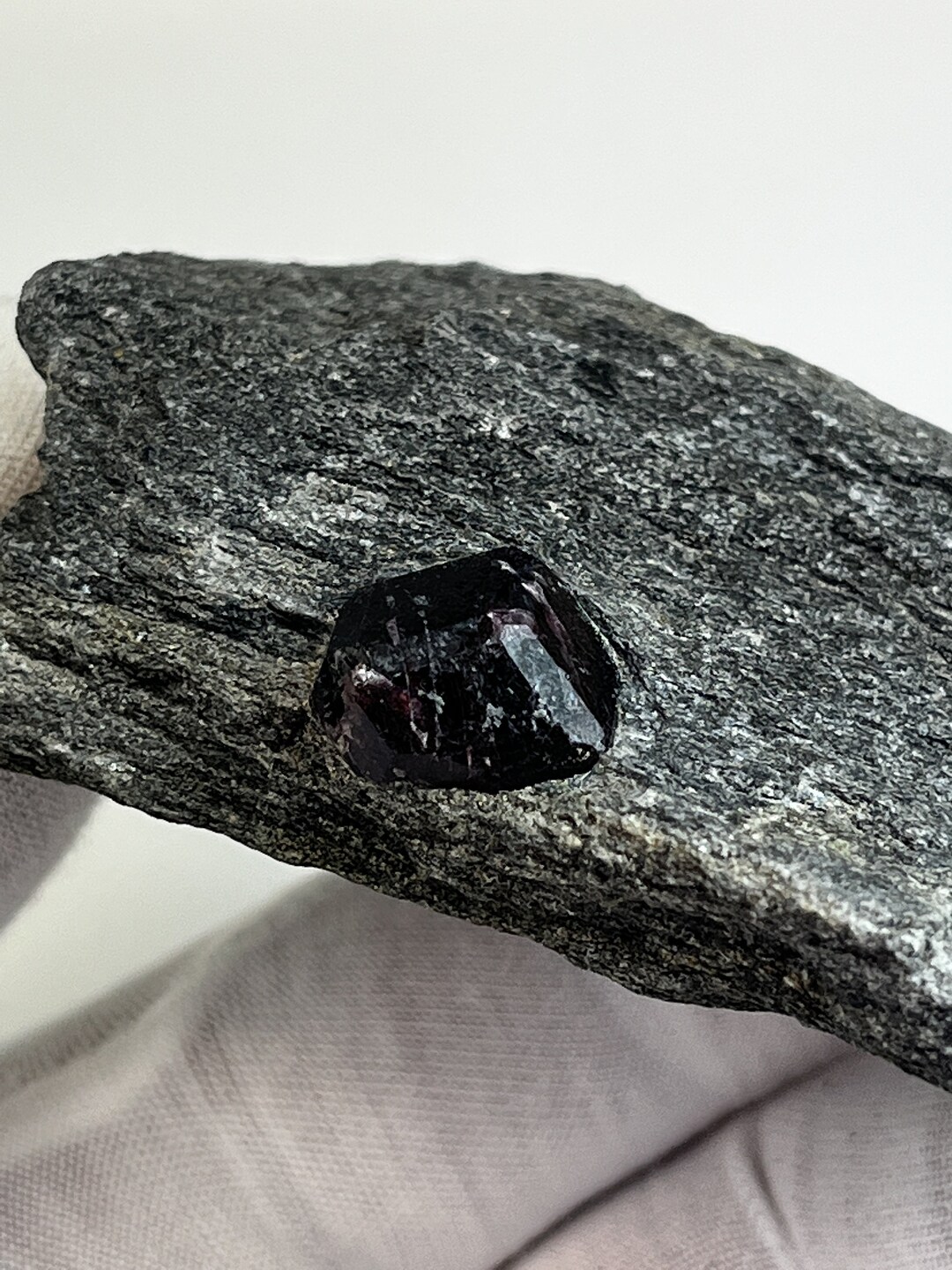 Gemmy Red Almandine Garnet in Matrix, Bella Vista Mine, Mitkof Island ...