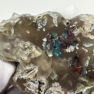 Incredible Rare Large Native Copper & Gem Chrysocolla in Agate - Etsy