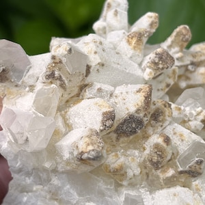 Rare Display___large Arkansas Quartz Crystal Cluster With Adularia - Etsy