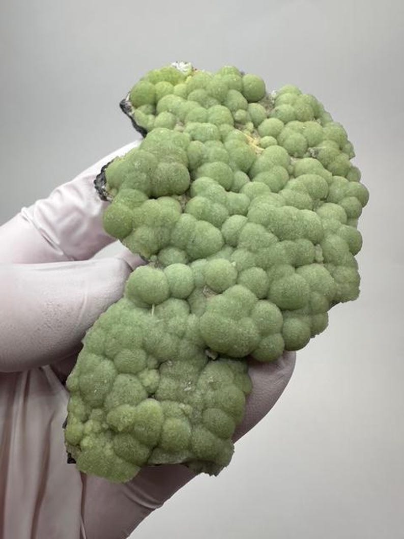 RARE Large Exceptional GREEN Wavellite Specimen From Mt. Ida, Arkansas ...