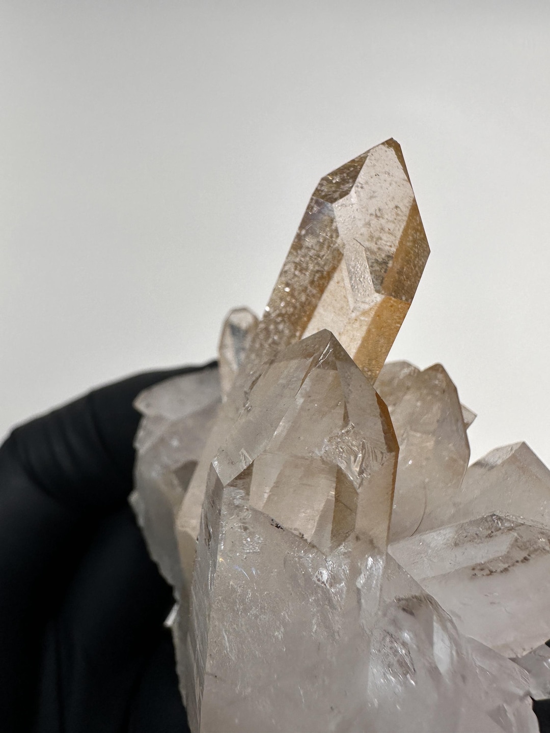 Large Clear Arkansas Quartz Crystal Golden Healer Cluster - Etsy