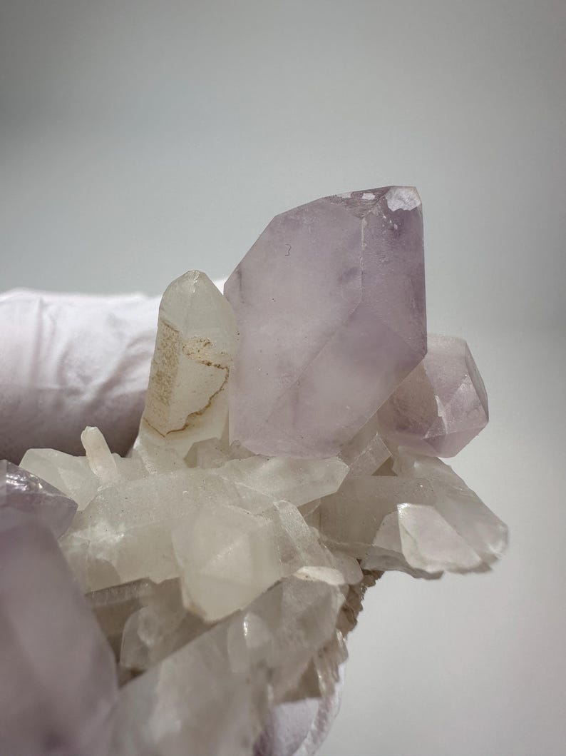 RARE Amethyst Quartz Crystal Scepter Cluster_ivey Farm Warrenton ...