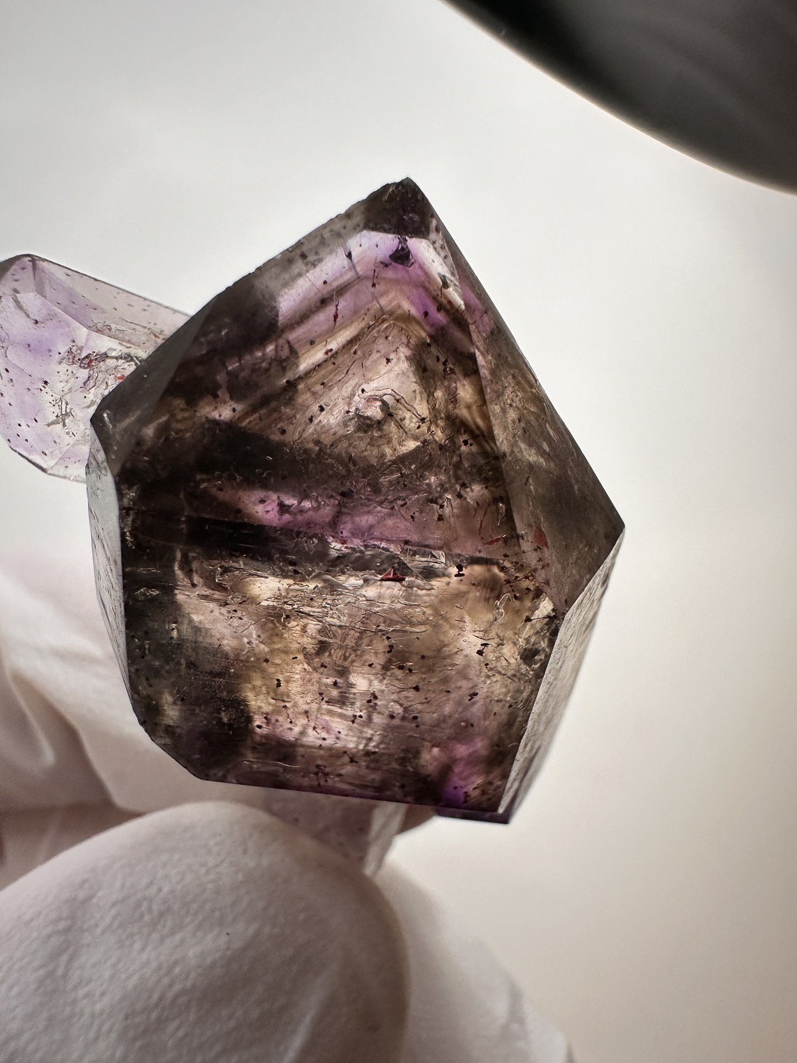 Enhydro___large Rare Amethyst Quartz Crystal Scepter, Zambia, Africa - Etsy
