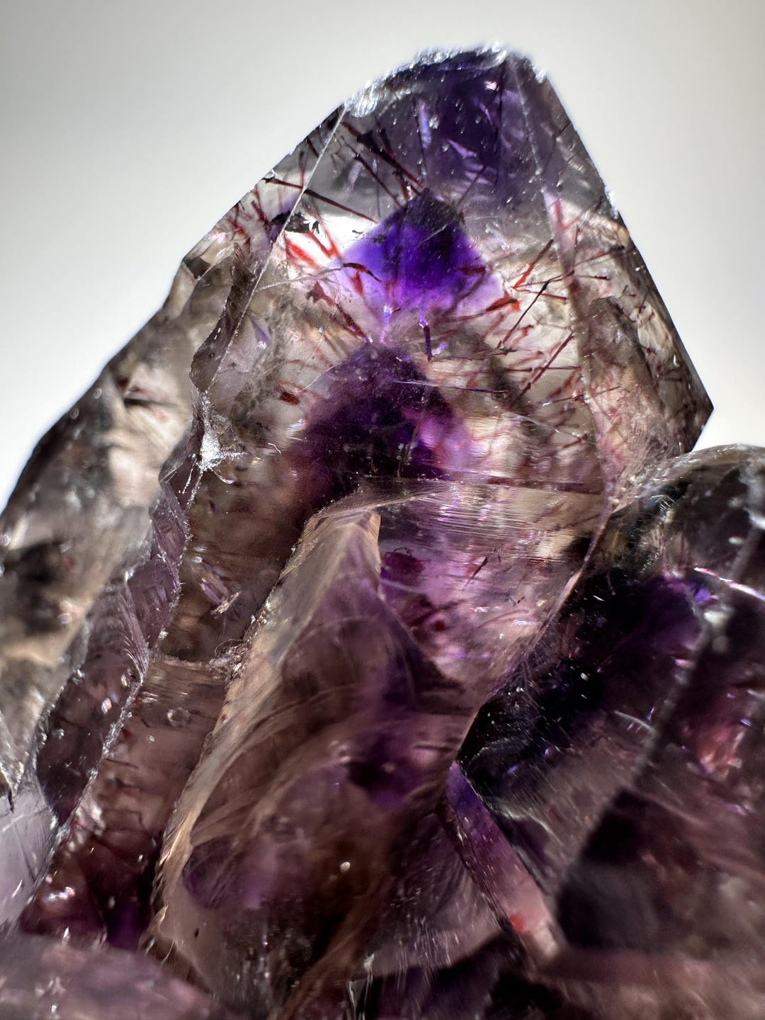 Enhydros___large Rare Amethyst Quartz Crystal, Zambia, Africa - Etsy
