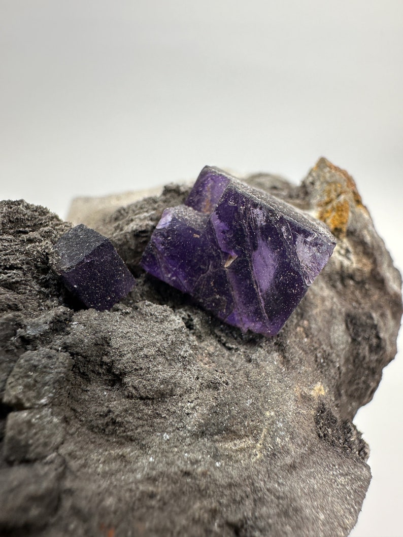 HIGHLY FLUORESCENT__NEW Find__large CLEAR Fluorite Cluster , Ojuela ...