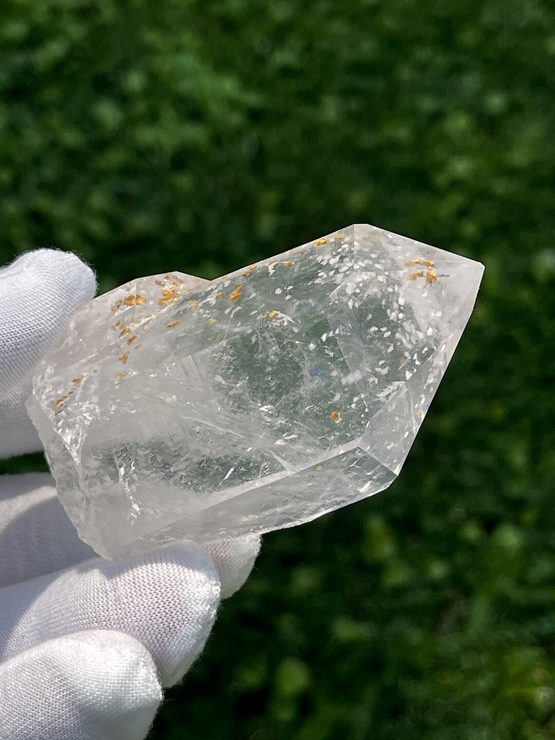 Adularia PHANTOM / Record Keeper___large RARE Arkansas Quartz Crystal ...