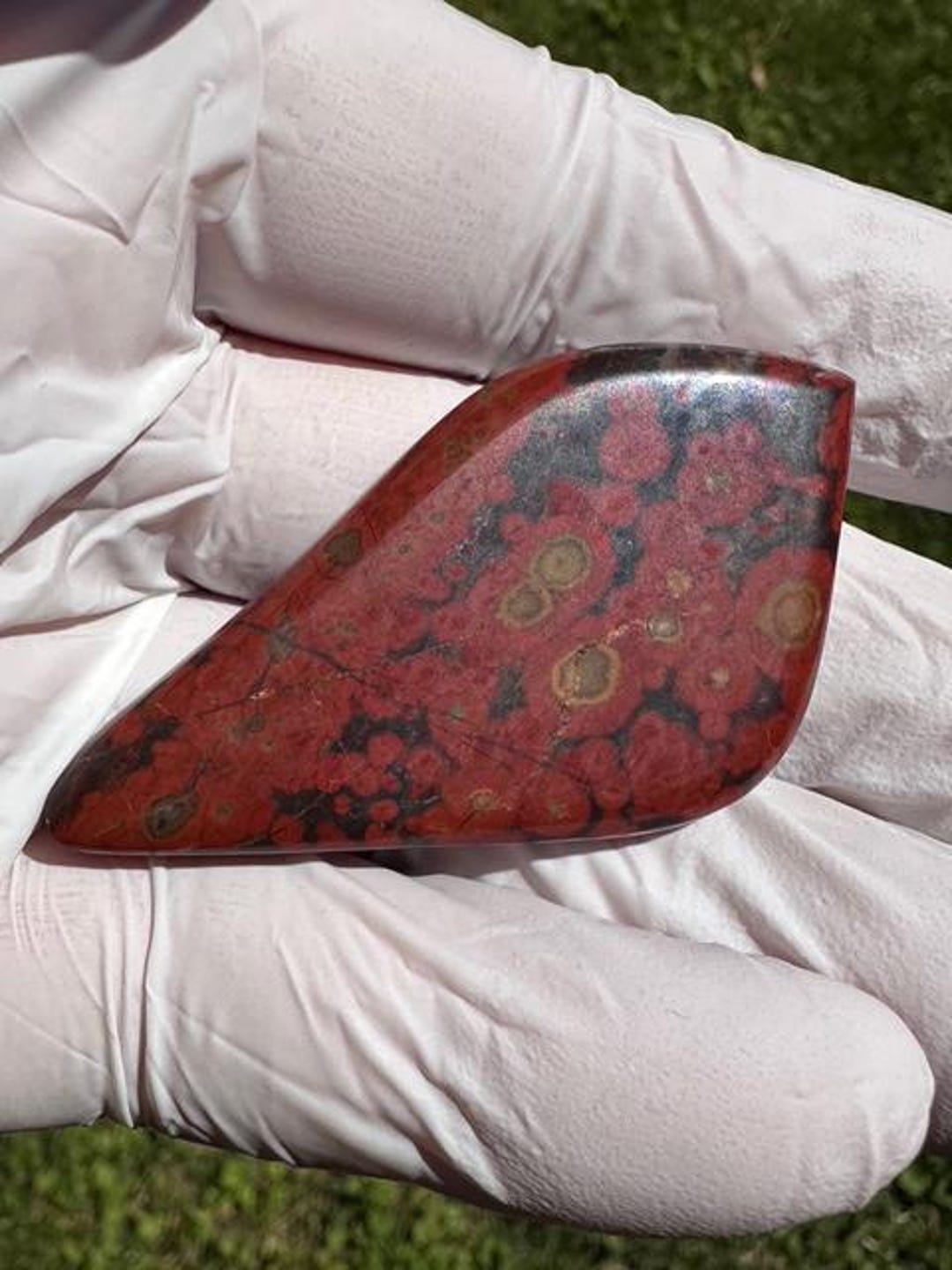 RARE ( 86.5 Ct. ) Morgan Hill Poppy Jasper, Morgan Hill, California - Etsy