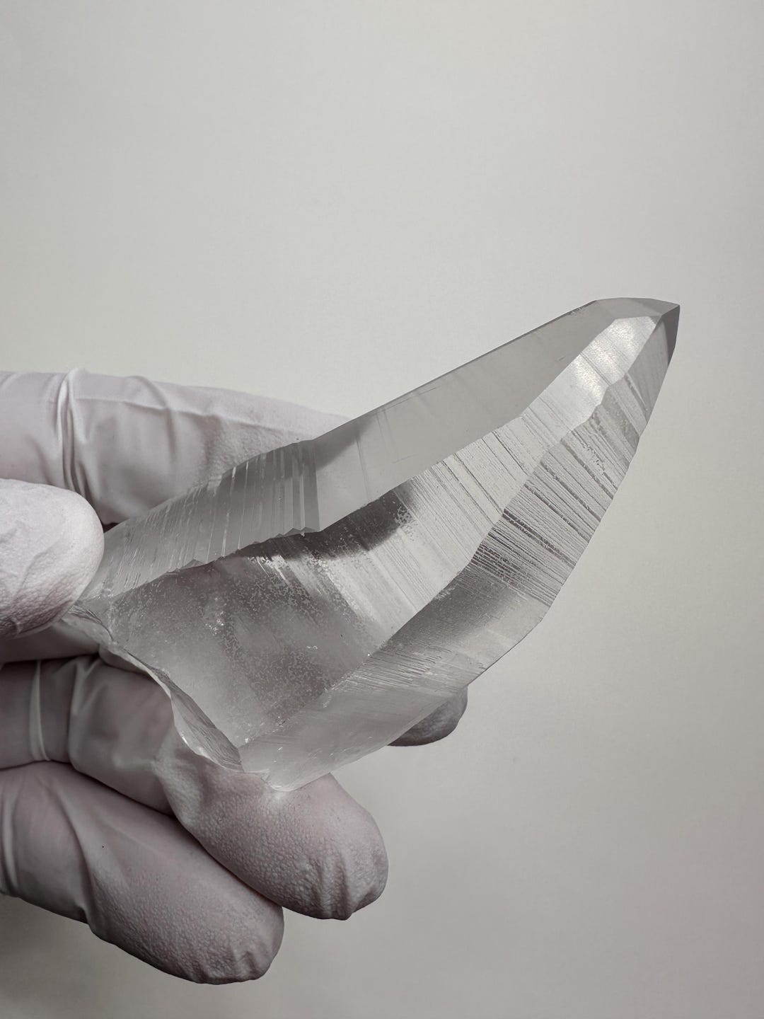3 7/8''___incredible Optical Grade Lemurian Seed Quartz Crystal Point ...