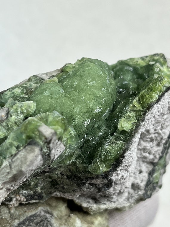 Perfect Display___large Rare GREEN Wavellite Specimen From - Etsy