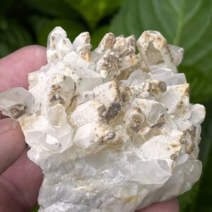 Rare Display___large Arkansas Quartz Crystal Cluster With Adularia - Etsy