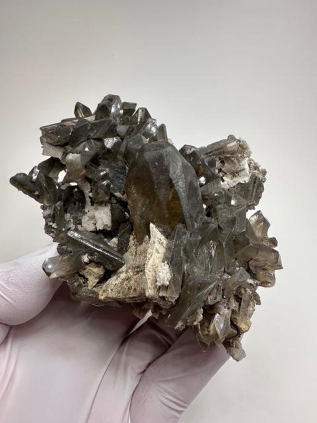 Large World Class CLEAR BARITE Crystal Specimen___linwood Mine , Iowa ...
