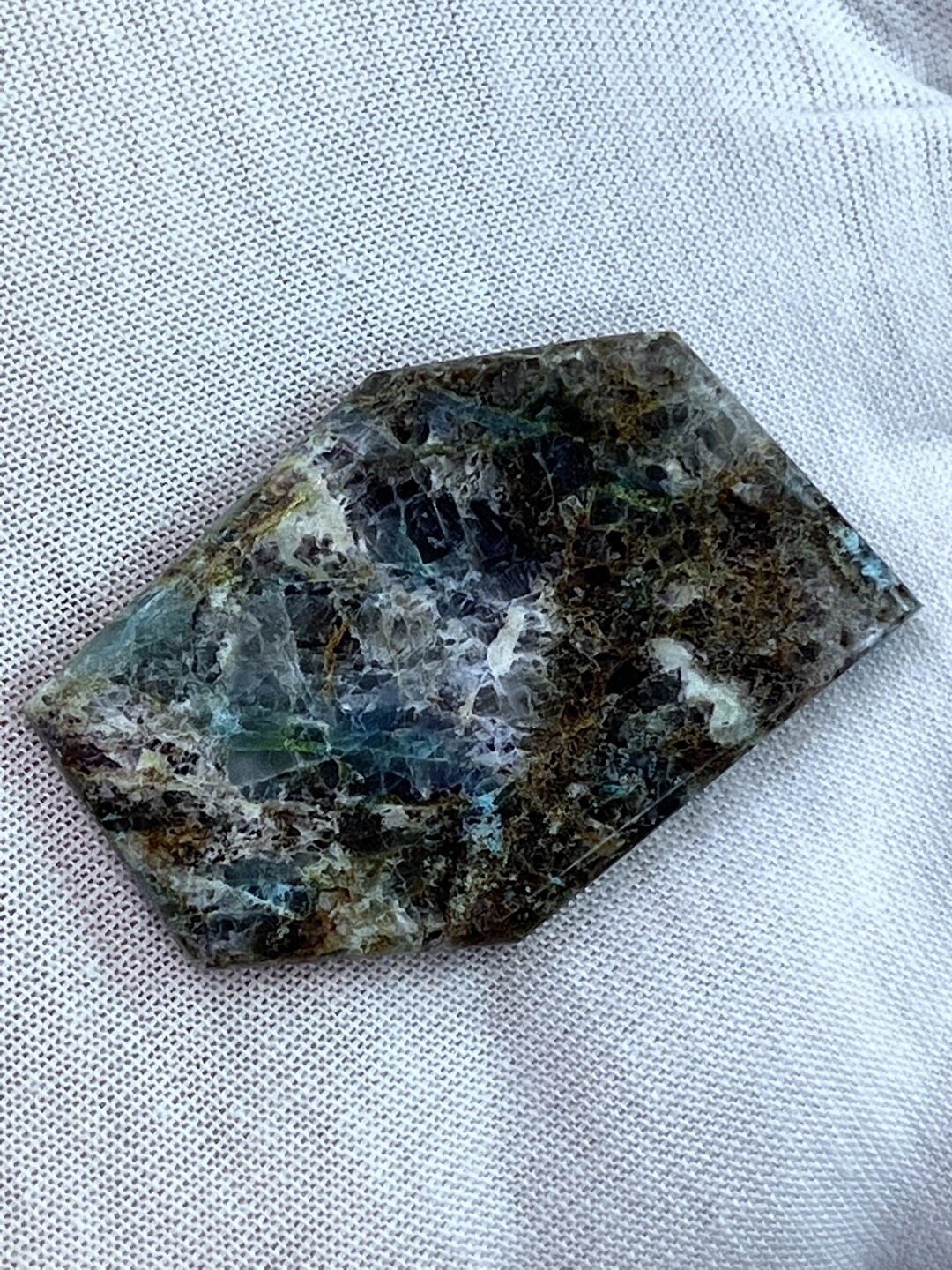 RARE ( 69 Ct. ) Kaleidoscope Prism Stone Designer Cabochon From Utah - Etsy