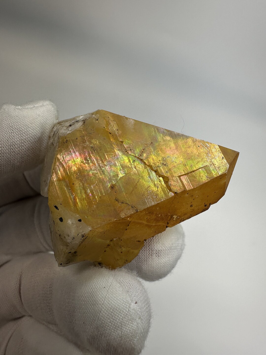 Incredible___beautiful Natural Solaris Arkansas Quartz Crystal Point - Etsy