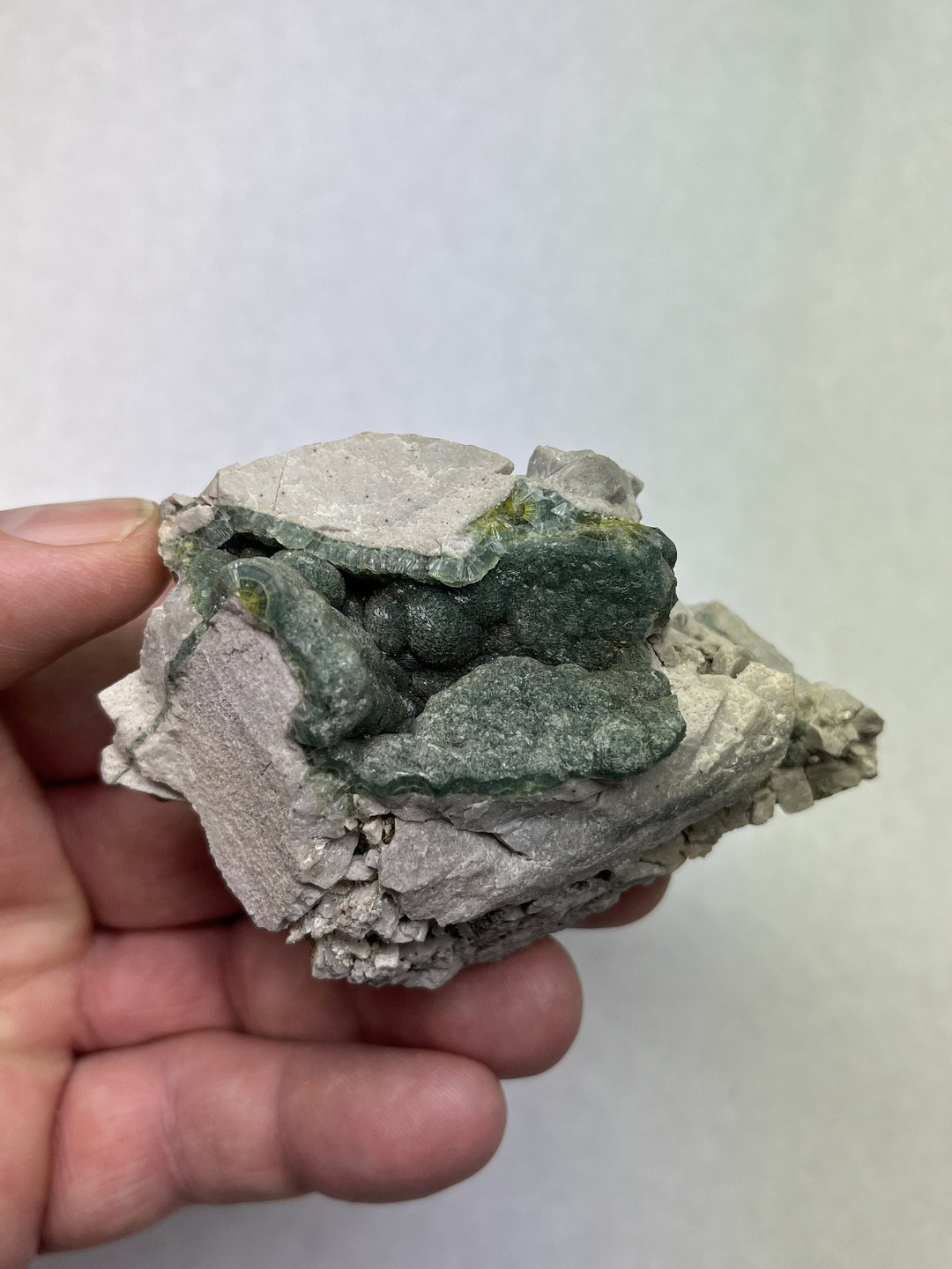 LARGE Rare GREEN Wavellite Specimen From Arkansas - Etsy