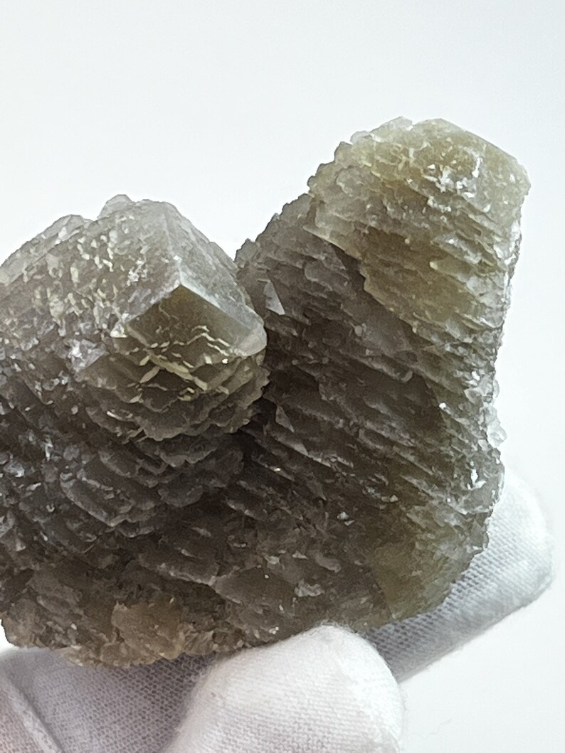 Large Rare Stacked Pagoda/poker-chip Calcite Specimen, From the ...