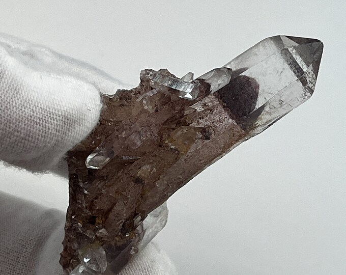 Very Rare __large Himalayan Quartz Crystal Red PHANTOM Cluster - Etsy
