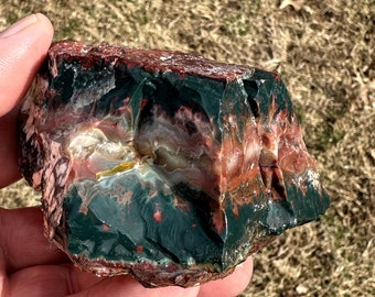 Large RARE Idaho Sunset Jasper Rough Specimen Agate Lemhi County, Idaho ...