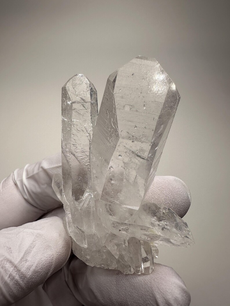 Incredible Clear Grounding Display___arkansas Quartz Crystal Cluster - Etsy