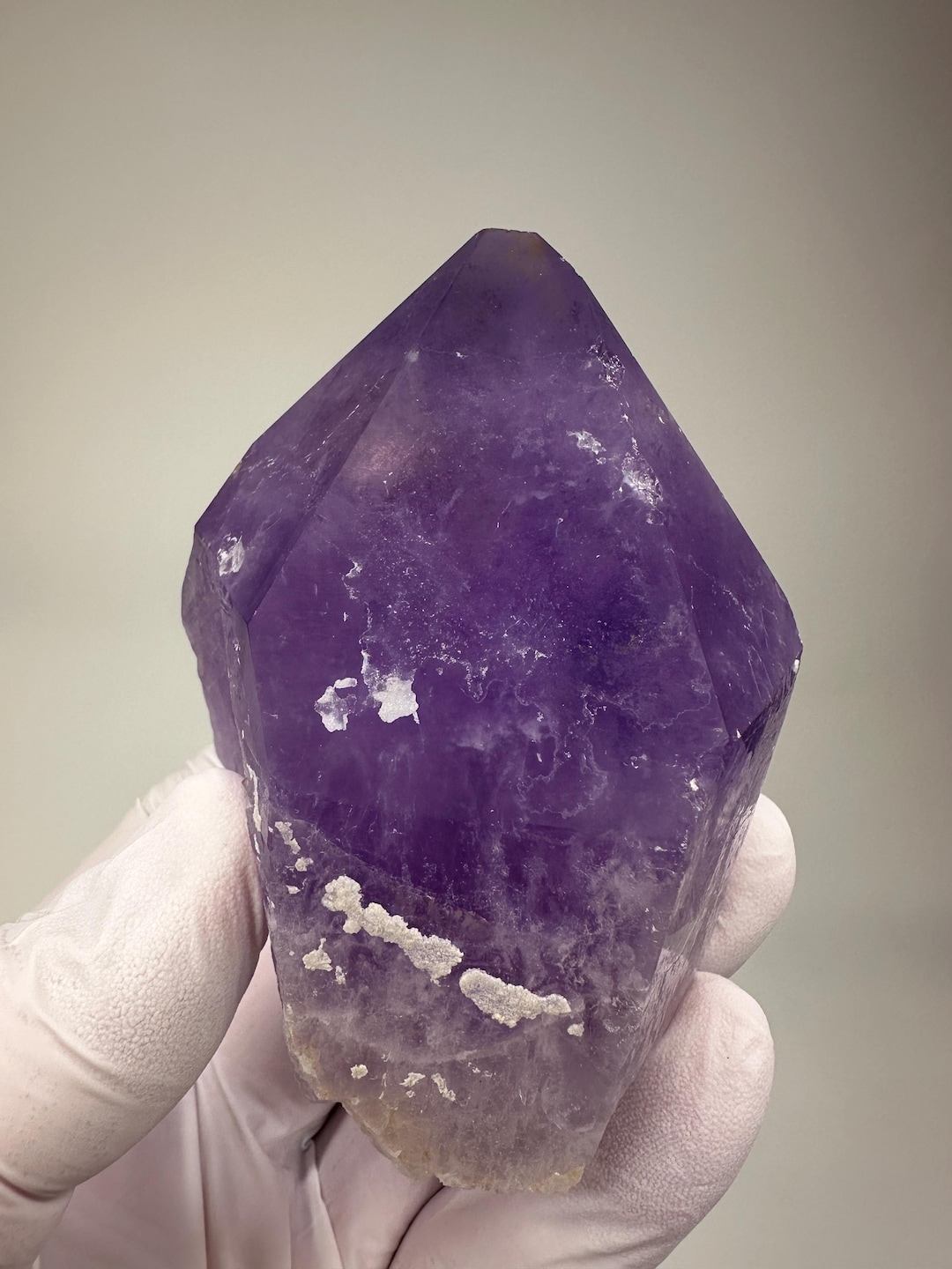 Large GEMMY Amethyst Quartz Crystal Point__anahi Mine, Santa Cruz ...