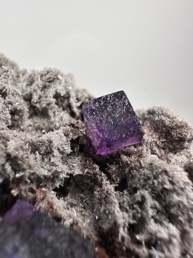 HIGHLY FLUORESCENT__NEW Find__large CLEAR Fluorite Cluster , Ojuela ...