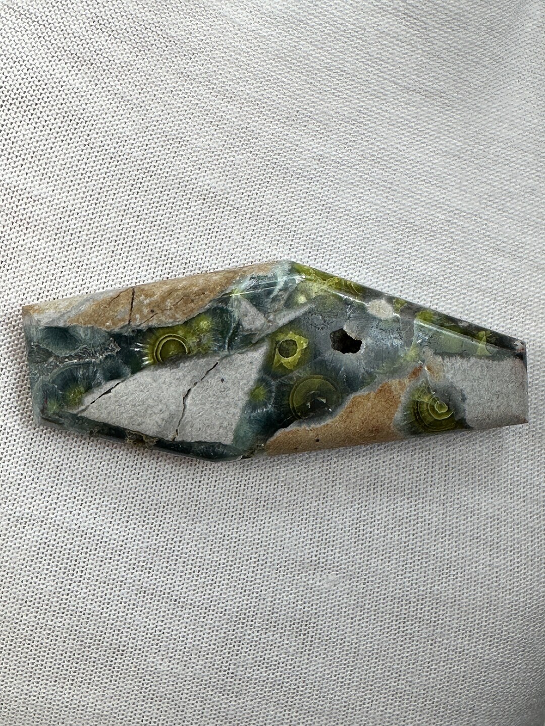 Incredible RARE 70.5 Ct. Polished Blue / Green Wavellite Designer ...